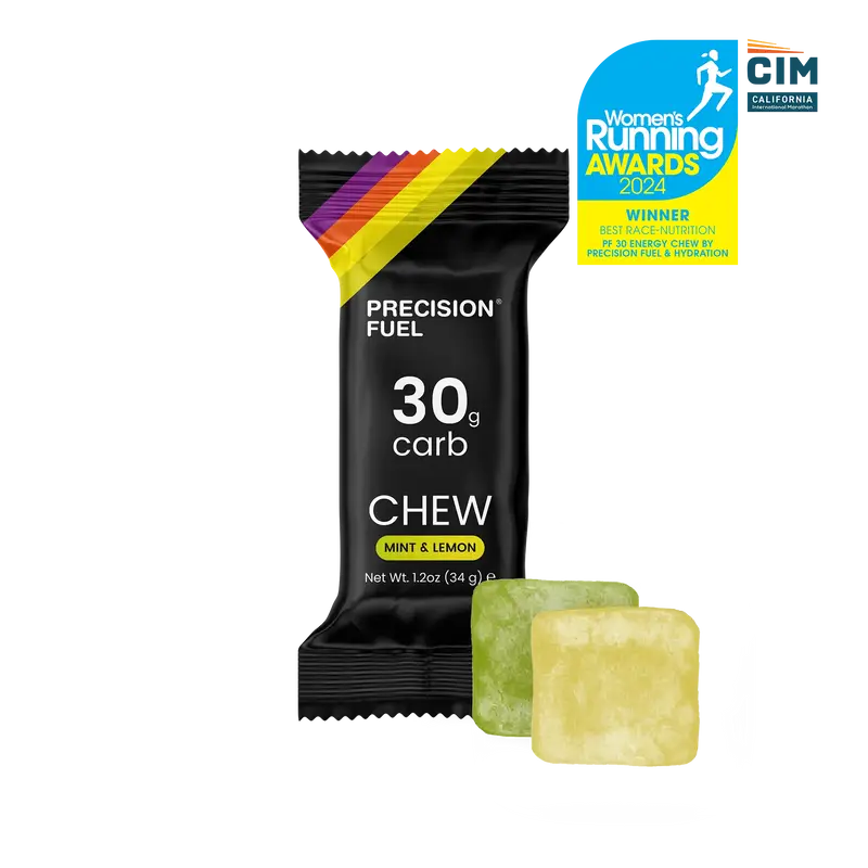 Precision Fuel Chews Mint Lemon | iRIDE Store - NZ Bike Shop